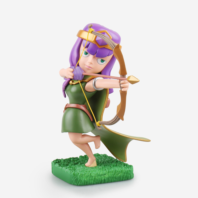 Clash of Clans Archer PVC Action Figure Toy 15cm/6Inch Tall,Clash of Clans