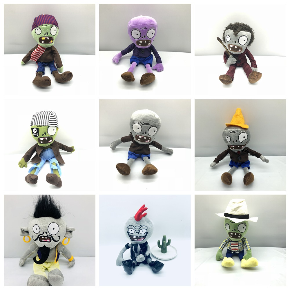 Plants Vs Zombies Plush Toys Stuffed Dolls Complete Collection of ...