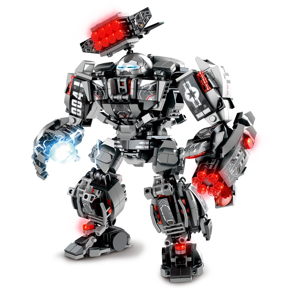 Mech Armor The War Mechine DIY Building Kit Blocks Figure Toys 632Pcs ...