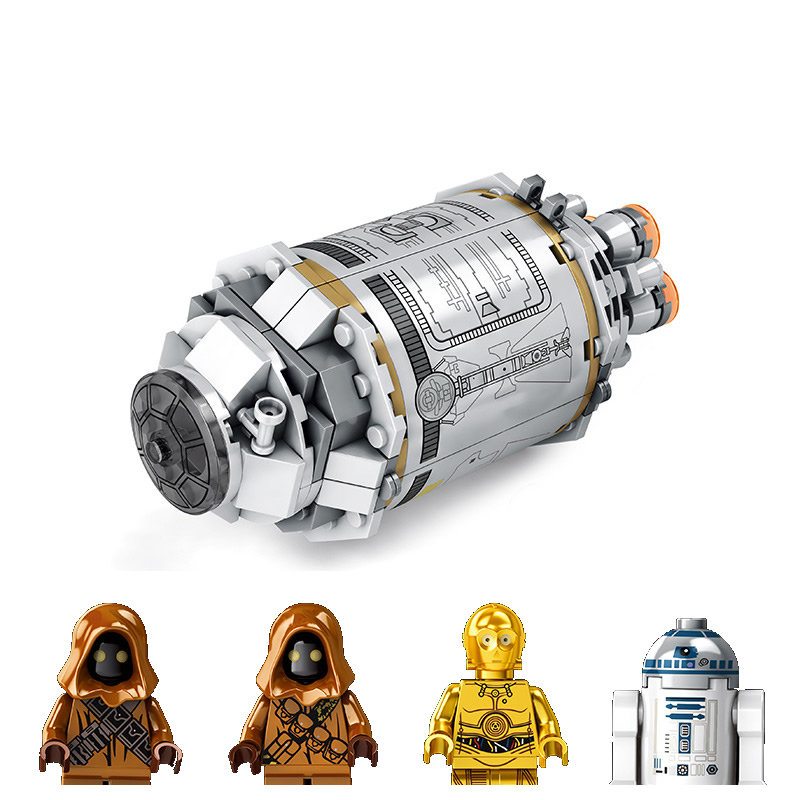 Star Wars Droid Escape Pod Building Blocks Mini Figure Toys for Kids ...