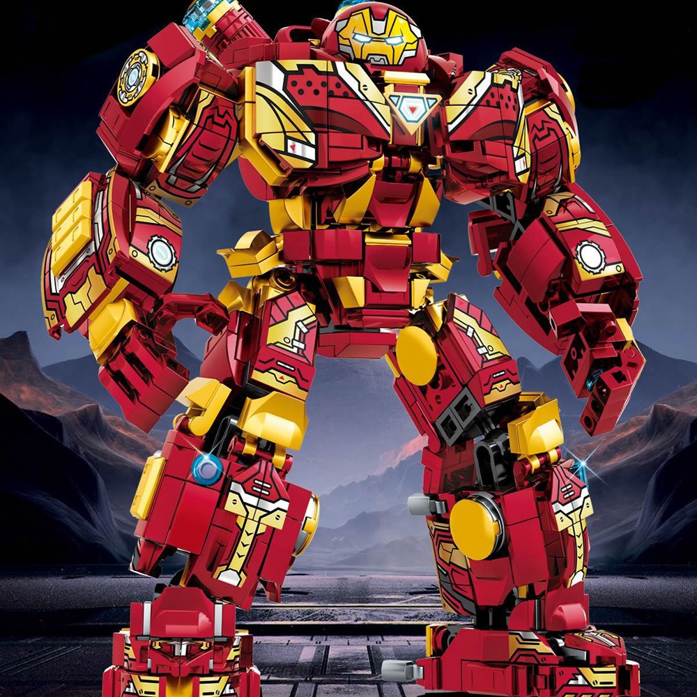 MK Fantical Armor Iron Man Block Figure Compatible Building Blocks Toy ...